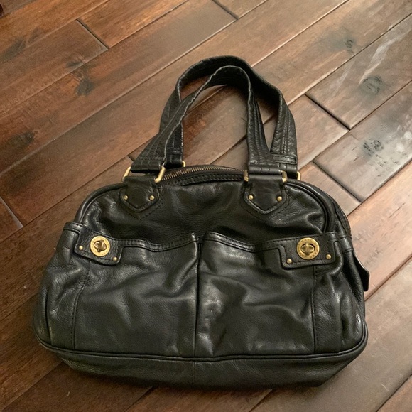 Marc By Marc Jacobs | Bags | Marc By Marc Jacobs Black Leather Satchel Bag Vintage Used | Poshmark